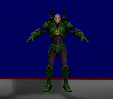 Model Dl Dcuo Lex Luthor By Wolfblade111 On Deviantart