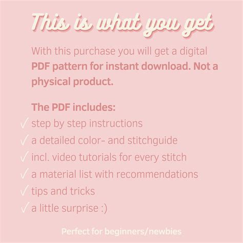 PDF PATTERN Modern Font Embroidery Fuck Off Selfcare Etsy