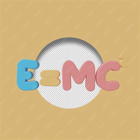 Premium Psd Einstein Formula 3d Render