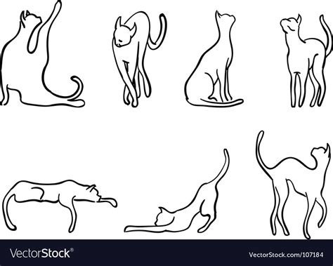 Как нарисовать кота сидящего спиной Фото подборки 2