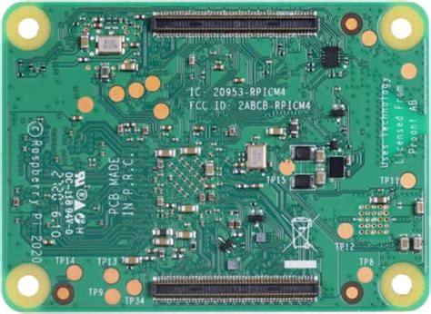 Raspberry Pi Compute Module 4 1gb Ram 16gb Emmc Cm4101016 Single Board 64 Bit Ebay