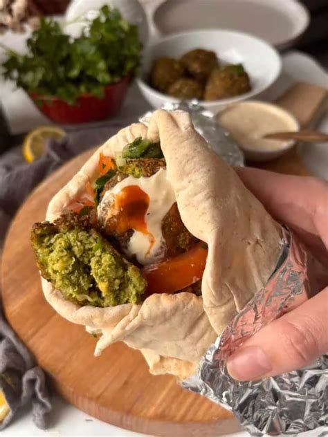 Easy Falafel Wrap Recipe By The Forkful