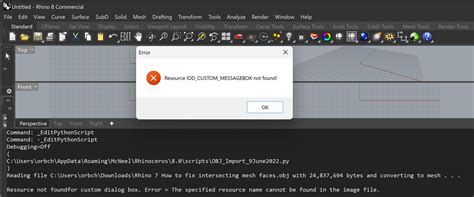 Custom Dialog Box Works In Exe But Fails In Dll Why Plug Ins Mcneel Forum