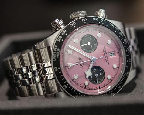 Часы Tudor Black Bay Chrono с розовым циферблатом — Статьи и новости о ...