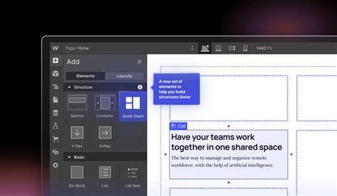 Speed Up Your Build Process With Quick Stack Element