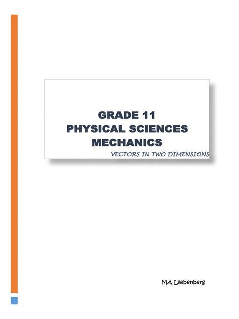 1 Vectors Notes Pdf Euclidean Vector Force