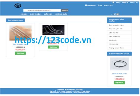 Tải Source Code đề Tài Website Quản Lý Bán Hàng đồ Trang Sức Aspmet