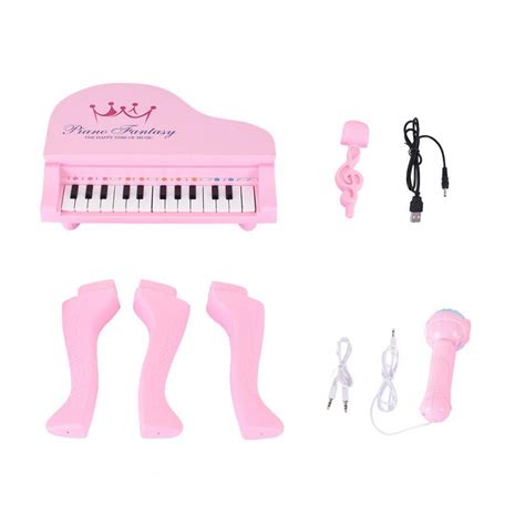 مشخصات، قیمت و خرید پیانو صورتی کودک یوداتویز
