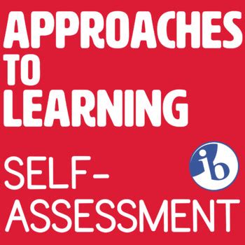 IB PYP Approaches To Learning Babe Self Assessment Reflection
