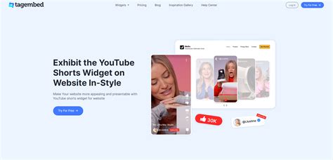 Youtube Shorts Widget Add Youtube Short Videos On Website