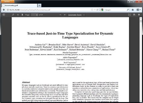Firefox 19 Disponible Avec Pdfjs Le Lecteur Pdf En Html5 Et Javascript