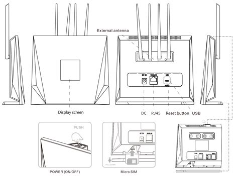Wifi Mobile Network Router 4g Lte Wireless Router