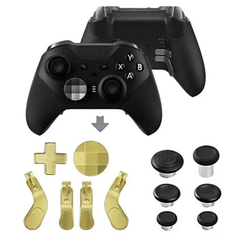 Thumbsticks Gamepad Swap Joysticks D Pad Paddles Set For Xbox One Elite Series C £21 11