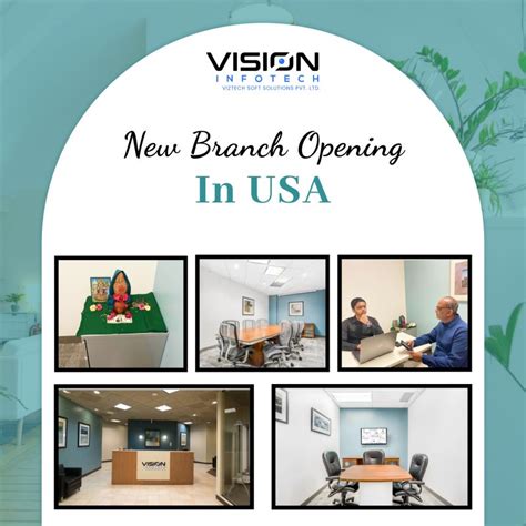 Vision Infotech On Linkedin Visioninfotech Expansion Usabranchopening Newlocation