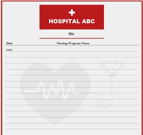8 Best Nursing Progress Notes Templates