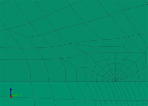 Detail Of The Morphed Mesh Note That Other Tests And Configurations Download Scientific