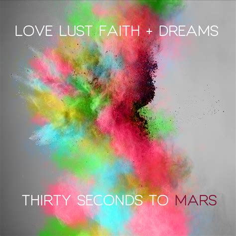 30 Seconds To Mars Love Lust Faith And Dreams Album Cover