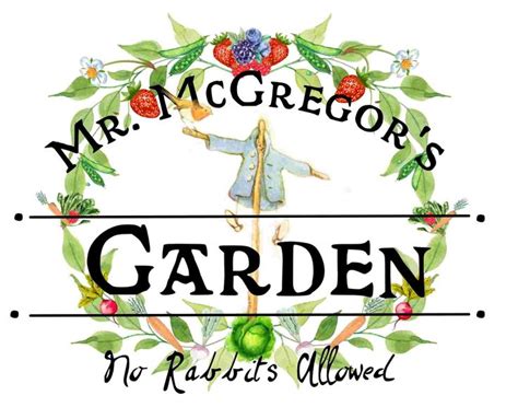Mr Mcgregors Garden Sign Peter Rabbit Etsy Canada In 2022 Garden