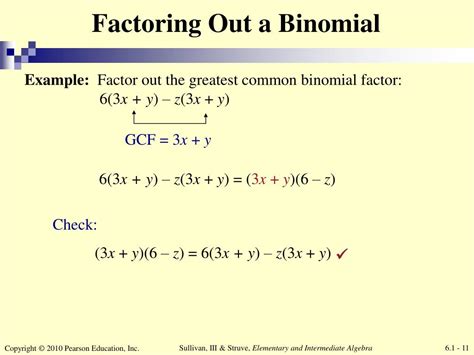 Ppt Chapter 6 Factoring Polynomials Powerpoint Presentation Free