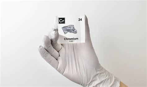 Chromium Element Cube Engineered Labs