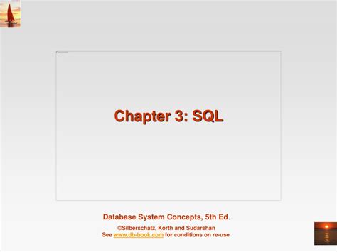Ppt Chapter 3 Sql Powerpoint Presentation Free Download Id3957256