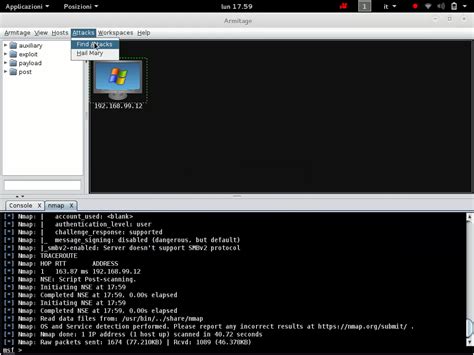 Nmap Target Hacker Web Security