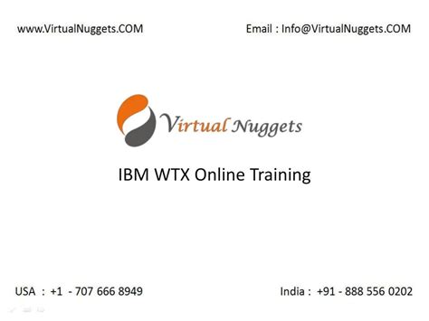 Ppt Ibm Websphere Transformer Extender Wtx Online Training By Virtualnuggets Powerpoint