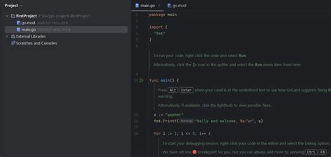 实习日记java转go 2 创建第一个项目go 第一个项目 Csdn博客