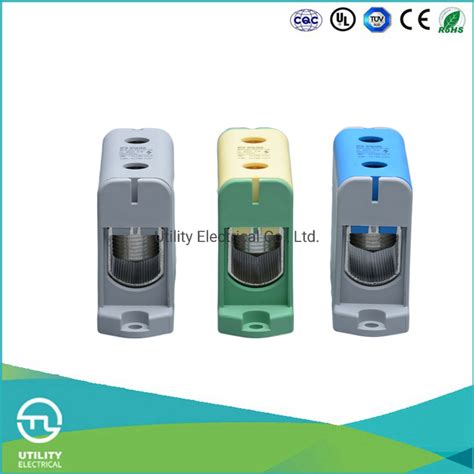 Al Din Rail Terminal Blocks Al Conductors 35 150mm2 750v Neural Connectors Universal Terminal