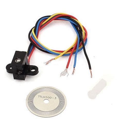 Photoelectric Speed Sensor Encoder Coded Disc Code Wheel Prayog India