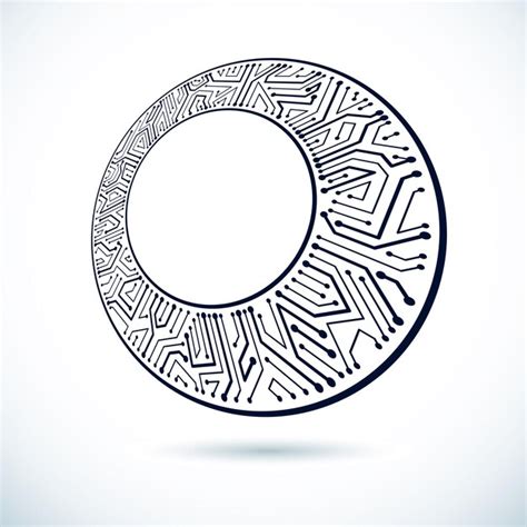 Premium Vector Vector Circuit Board Digital Technologies Abstraction Computer Microprocessor