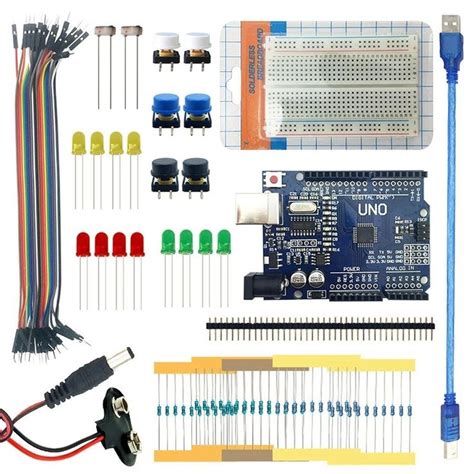 Landzo Uno R3 Starter Kit With Arduino Uno R3 Breadboard Jumper Wires Usb Ifttt2aaoqyj