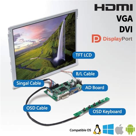 10 1 Display Kits Lcd Display Kits Panel Ad Board Taiwan Screen
