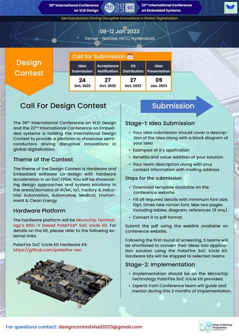Designcontest Vlsidconference2023 Vlsidconf2023 Vlsi Design Conference 2025