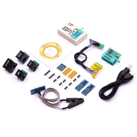 Buy EPROM Programmer Kit High Speed USB SPI BIOS Flasher Flash Programming Tool Pack With V