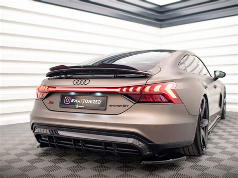 Spoiler Cap Audi E Tron Gt Rs Gt Rs Mk 1 Maxton Design Uk