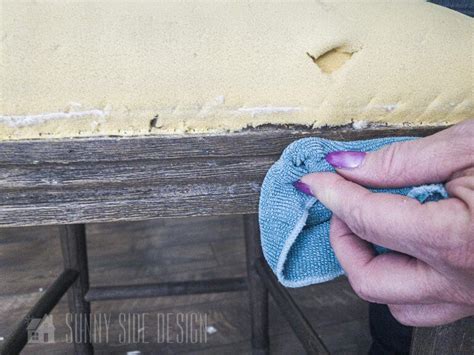 How To Makeover A Bar Stool With A Farmhouse Style Sunnyside Home