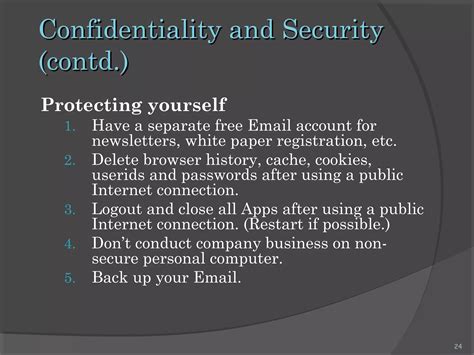 Writing Effective Emails PPT