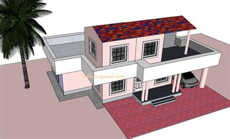 Sketchup How To Create 3d Model Small House Tutorial
