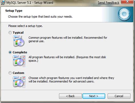Installing MySQL Server 5 1 On Windows Global Nerdy