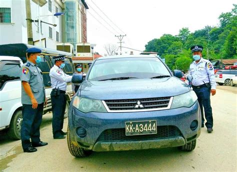 ချင်းရွှေဟော်မြို့၌ ယာဉ်အန္တရာယ်ကင်းရှင်းရေးနှင့် မော်တော်ယာဉ်စီမံခန့်ခွဲမှုဥပဒေ အသိပညာပေးလက်ကမ