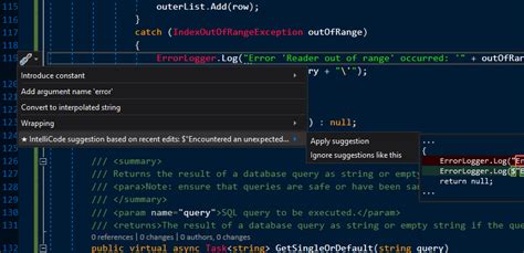 Visual Studio Apply Suggestion Shortcut Stack Overflow