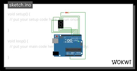 Led7thanh Wokwi Esp32 Stm32 Arduino Simulator