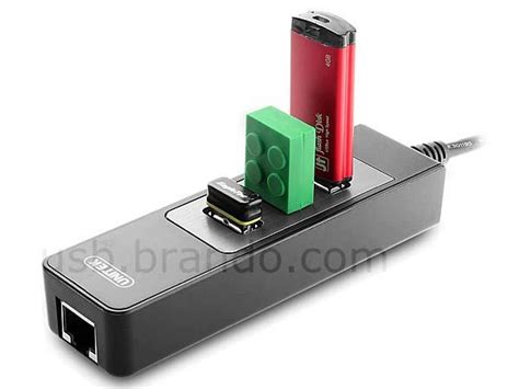 Unitek USB 3 0 Hub With Gigabit Ethernet Adapter Gadgetsin