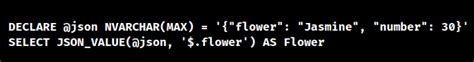 Sql Server Jsonvalue Beginners Guide