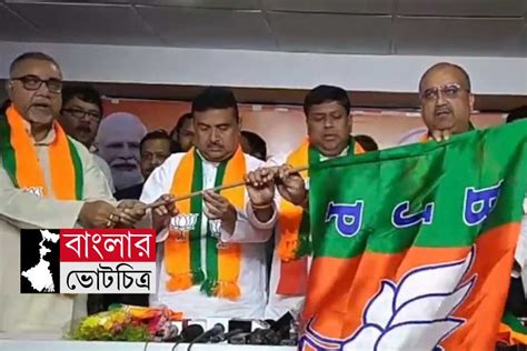 Tapas Roy Joins Bjp After Resigning From Wb Assembly
