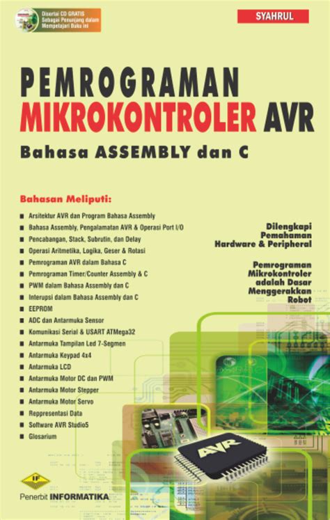 Pemrograman Mikrokontroler Avr Bahasa Assembly Dan C Cd Toko Buku Pemrograman Mikrokontroler Avr Bahasa Assembly Dan C Cd Toko Buku