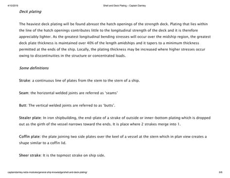 Shell And Deck Plating Pdf Sailing Sports