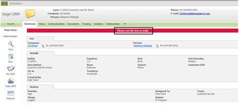 Information And Error Message Feature In Sage Crm V72 Sage Crm Tips Tricks And Components