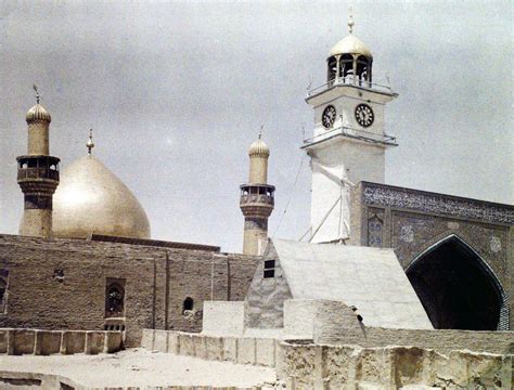 ماجرای قدیمی ترین عکس های رنگی از حرم امام حسینع و حضرت عباسع